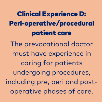 Clinical Experiences for Prevocational Doctors – PMCV